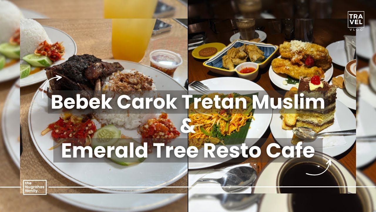 JAKARTA: yummy BEBEK CAROK and EMERALD TREE RESTO CAFE in BINTARO area ...