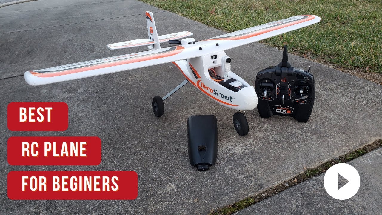 Best Beginner RC Plane - HobbyZone AeroScout - 2022 - YouTube