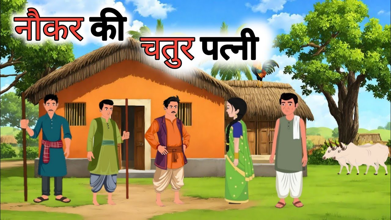 नौकर की चतुर पत्नी |हिंदी कहानी| naukar ki Chatur patni| Hindi kahani ...