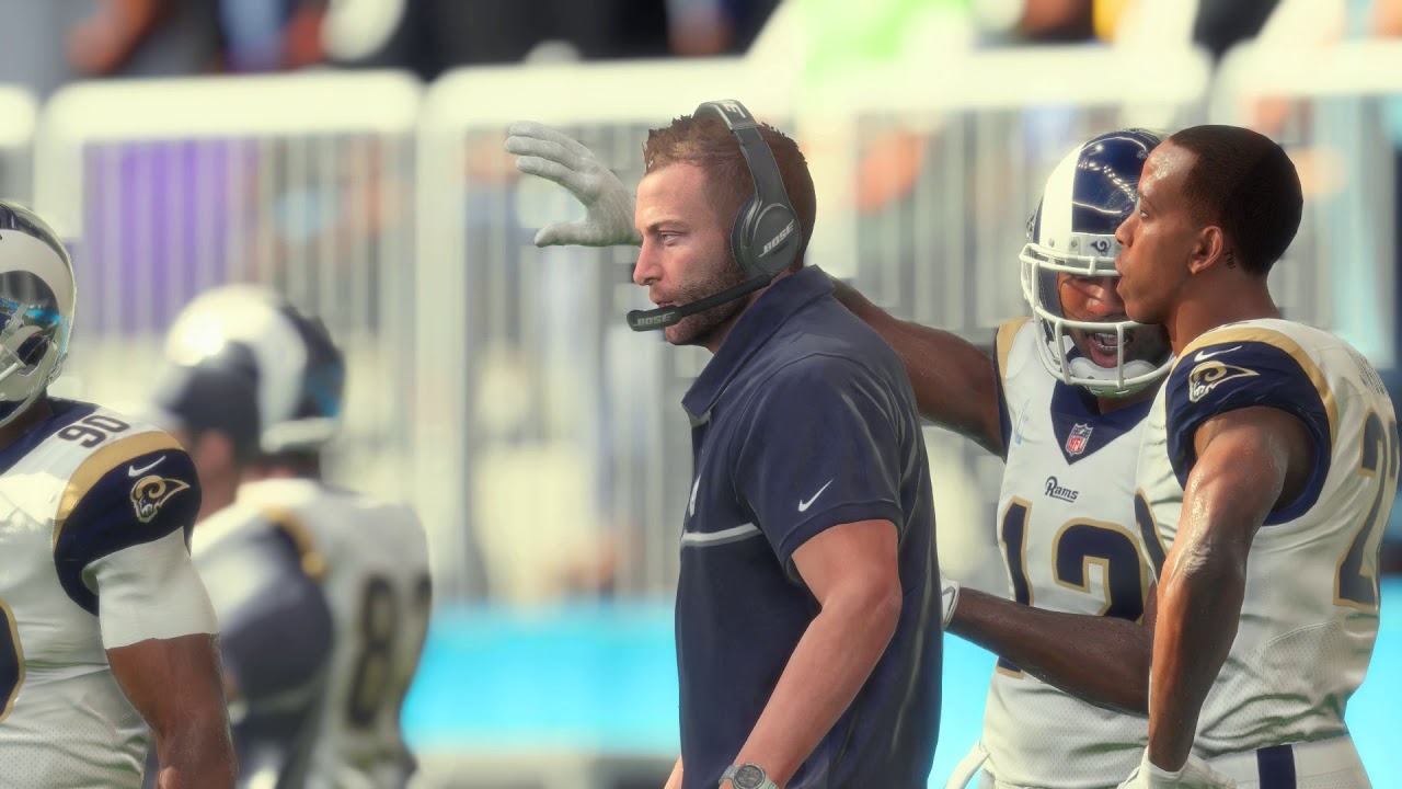 Rams vs Steelers Super Bowl Intro | Madden 18 - YouTube
