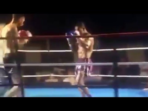 Kick Boks Maçında Efsanevi Nakavt