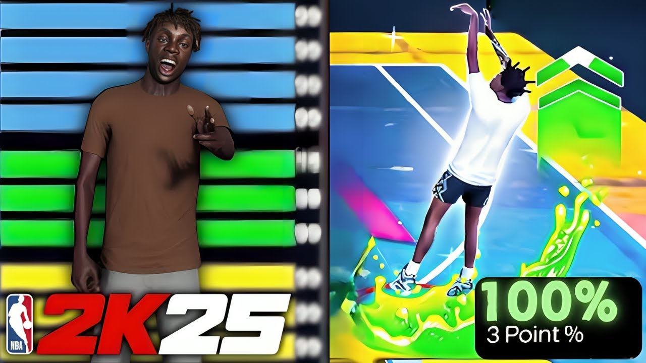 WITNESS The BEST SHARPSHOOTER BUILD in NBA 2K25 (First NBA 2K25 ...