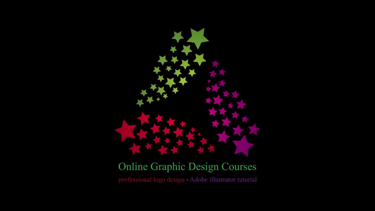 adobe illustrator tutorial : How to Make Colorful Flower / People Logo ...