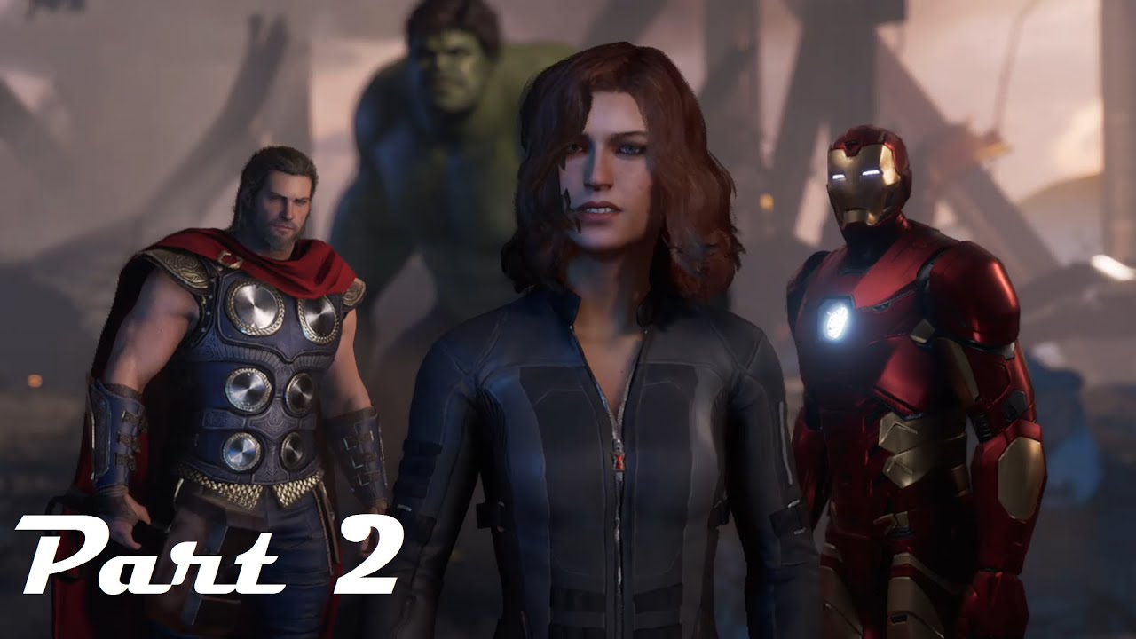 "A-Day part 2" Marvel's Avengers Walkthrough part 2 - YouTube