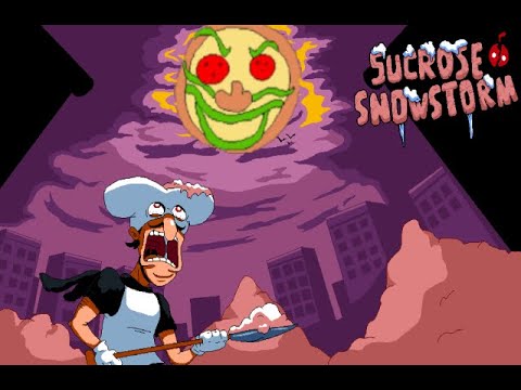 Pizza Tower x Sugary Spire (CYOP) - Lap 3 Sucrose Snowstorm - YouTube
