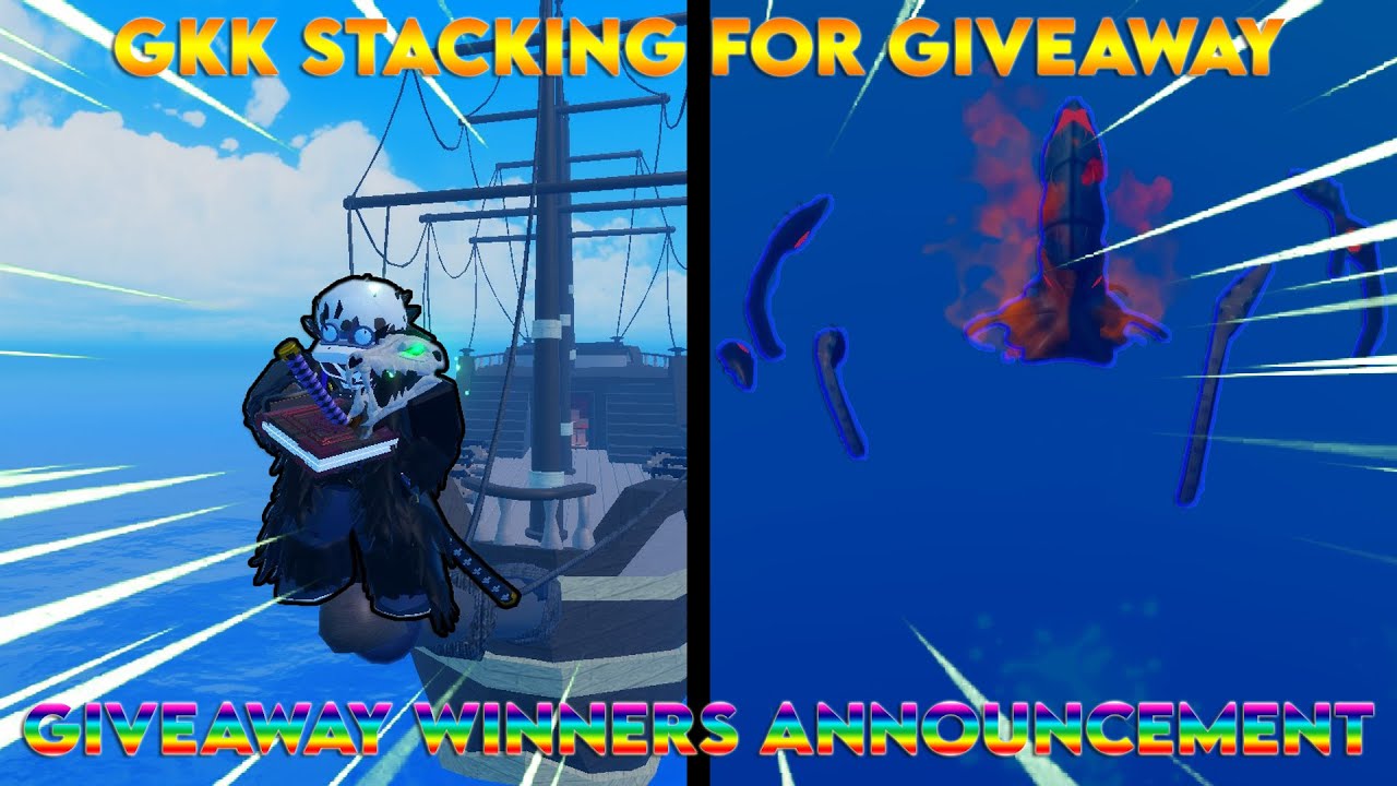 [GPO] GKK STACKING FOR GIVEAWAY WINNERS! (100 SUB GIVEAWAY WINNERS ...