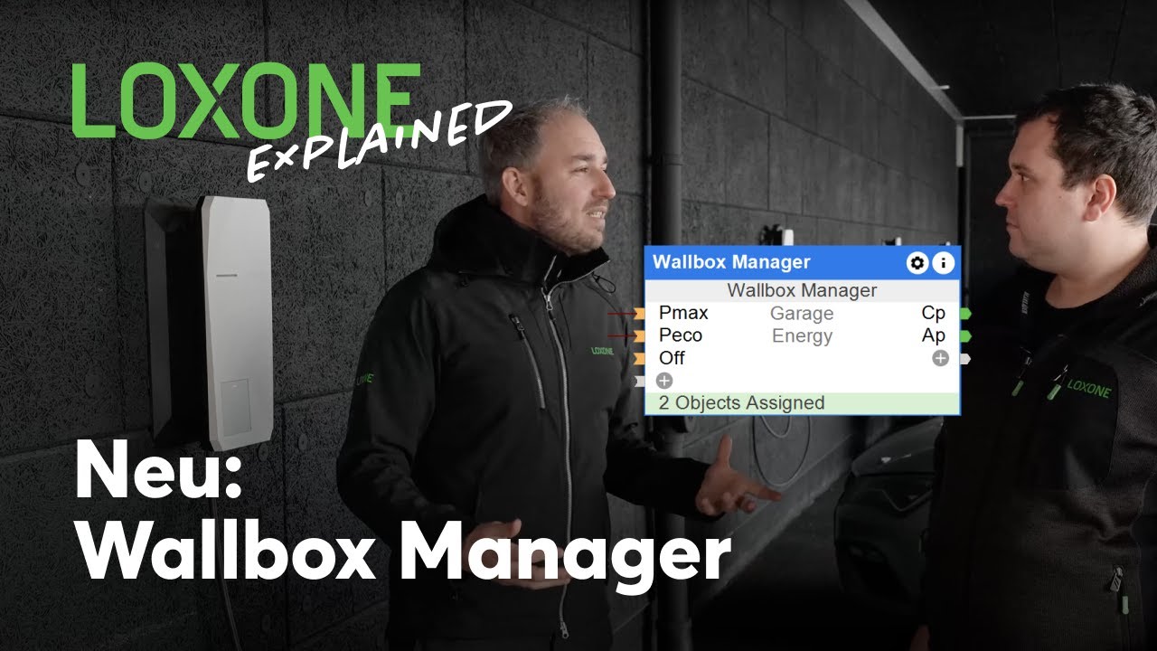 Neu: Wallbox Manager | Loxone Explained [4K] - YouTube