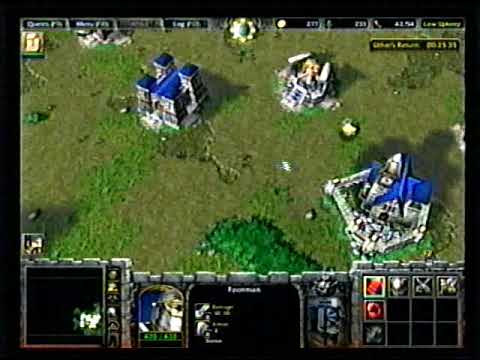 VHS Warcraft III: Reign of Chaos Part 7 PC Gameplay VCR 2002 4:3