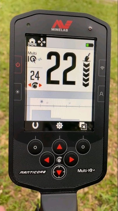 Minelab Manticore Menú Settings - YouTube