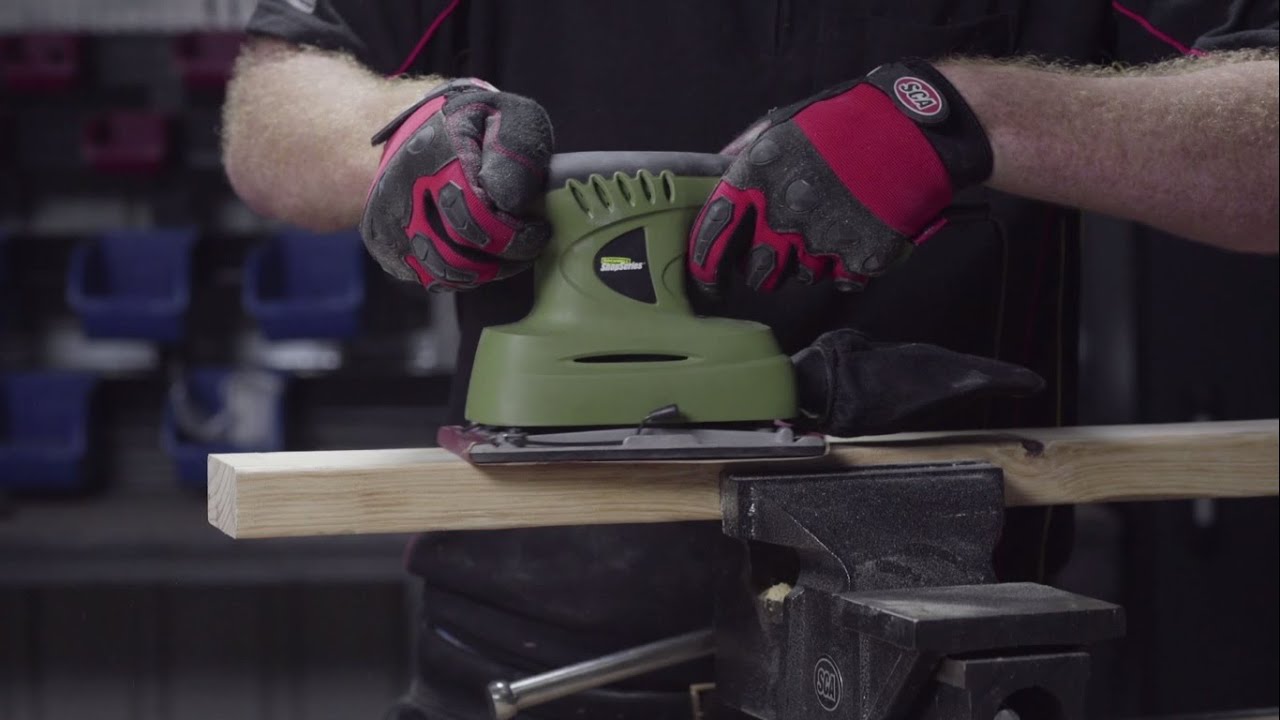 Rockwell Finishing Sander - 180W - YouTube