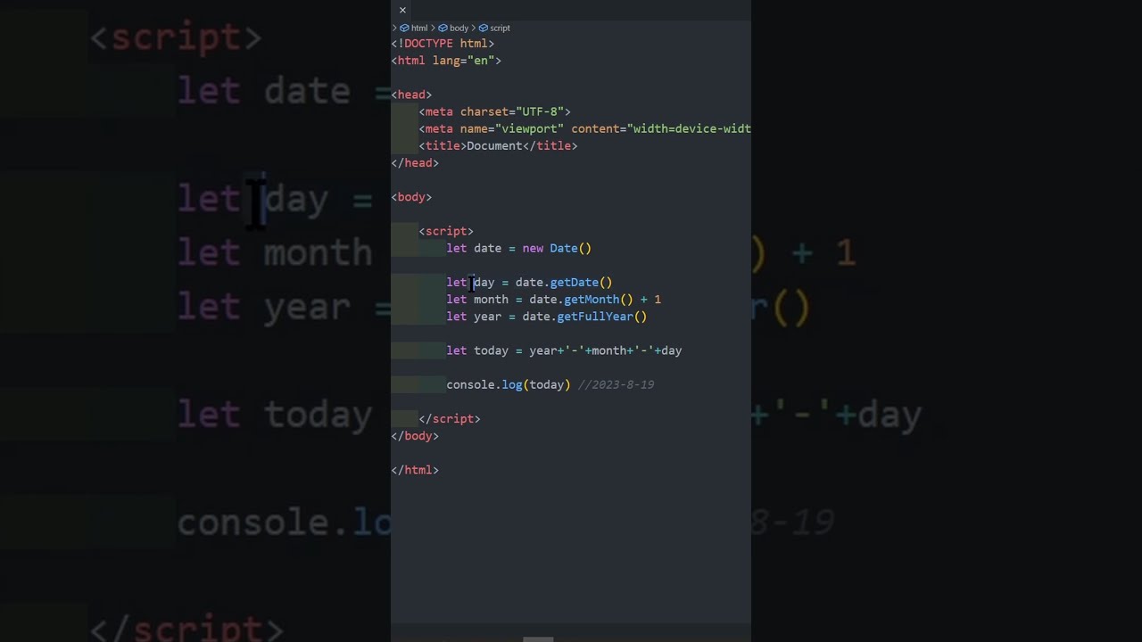 JavaScript Get Current Date Mendapatkan Tanggal Hari Ini YouTube JavaScript Get Current Date Mendapatkan Tanggal Hari Ini YouTube