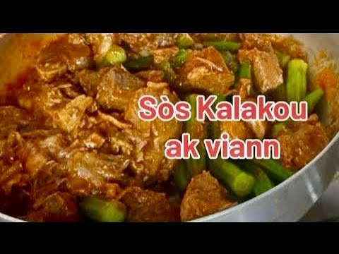 Vin Fè Sòs Kalalou aka Viande Avèk Granma 🤤🤤 - YouTube