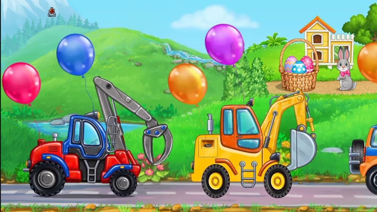 bacho ki jcb machine tractor our Crain machine washing our painting our ...