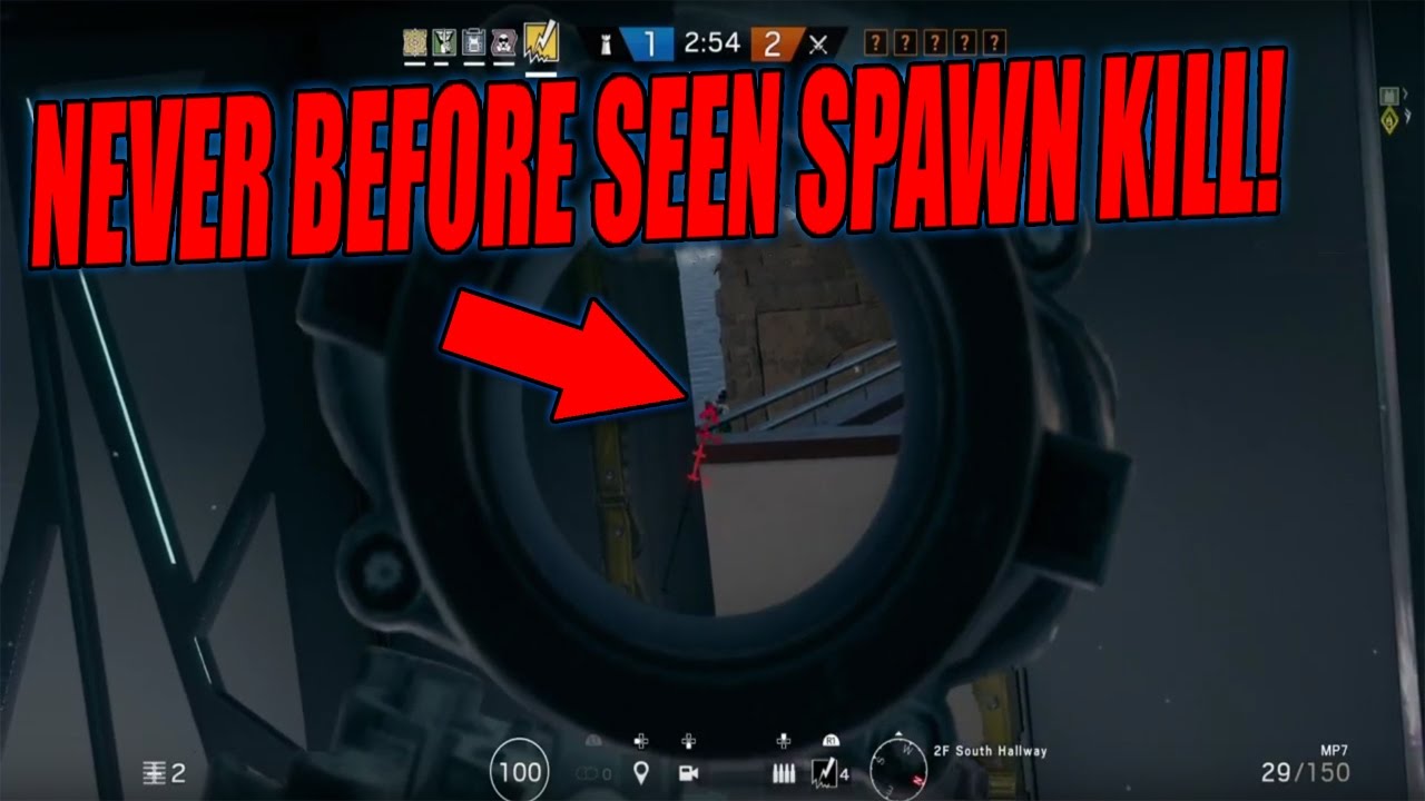 New Spawn Kill Spot - Rainbow Six Siege - YouTube