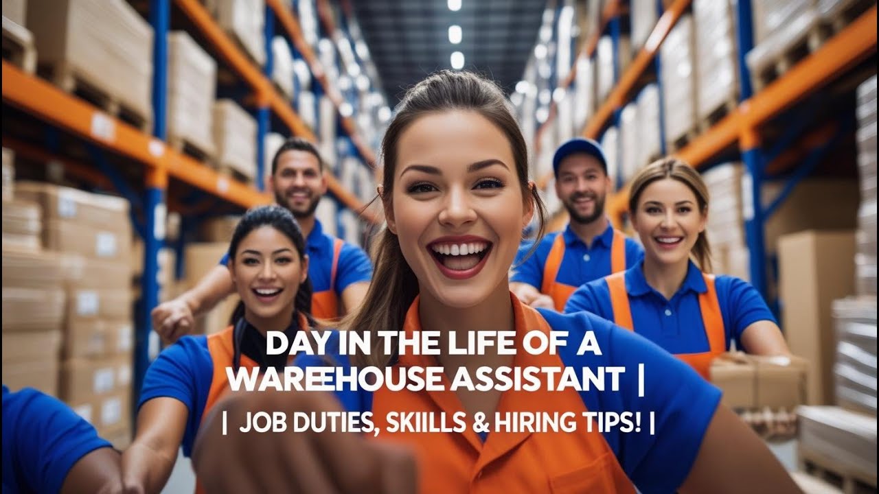 A DAY IN THE LIFE of a Warehouse Assistant 🚚 | Top Job Duties ...