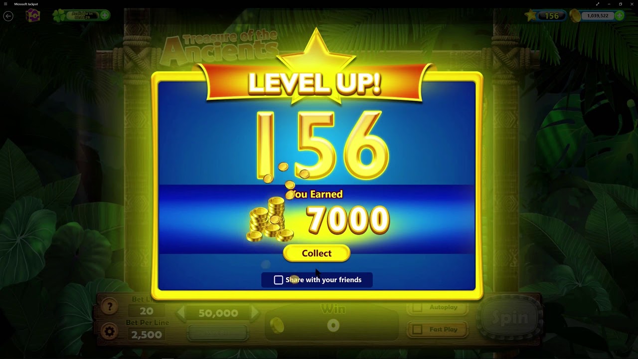 Microsoft Jackpot's 'Treasure of the Ancients' Gameplay - YouTube