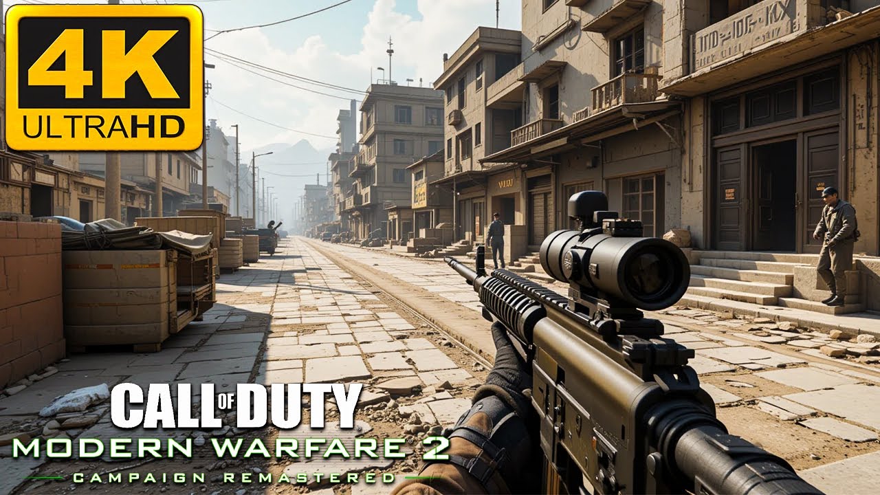 COD MW2 Realistic Ultra Graphics 4k - Call Of Duty Modern Warfare 2 ...