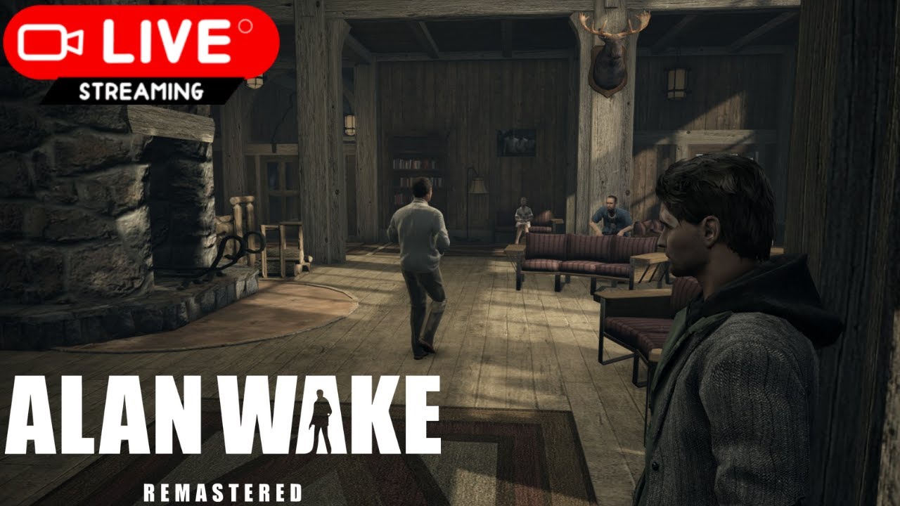 IS HE WOKE OR AWAKE? | Alan Wake Remastered Day 4 - YouTube