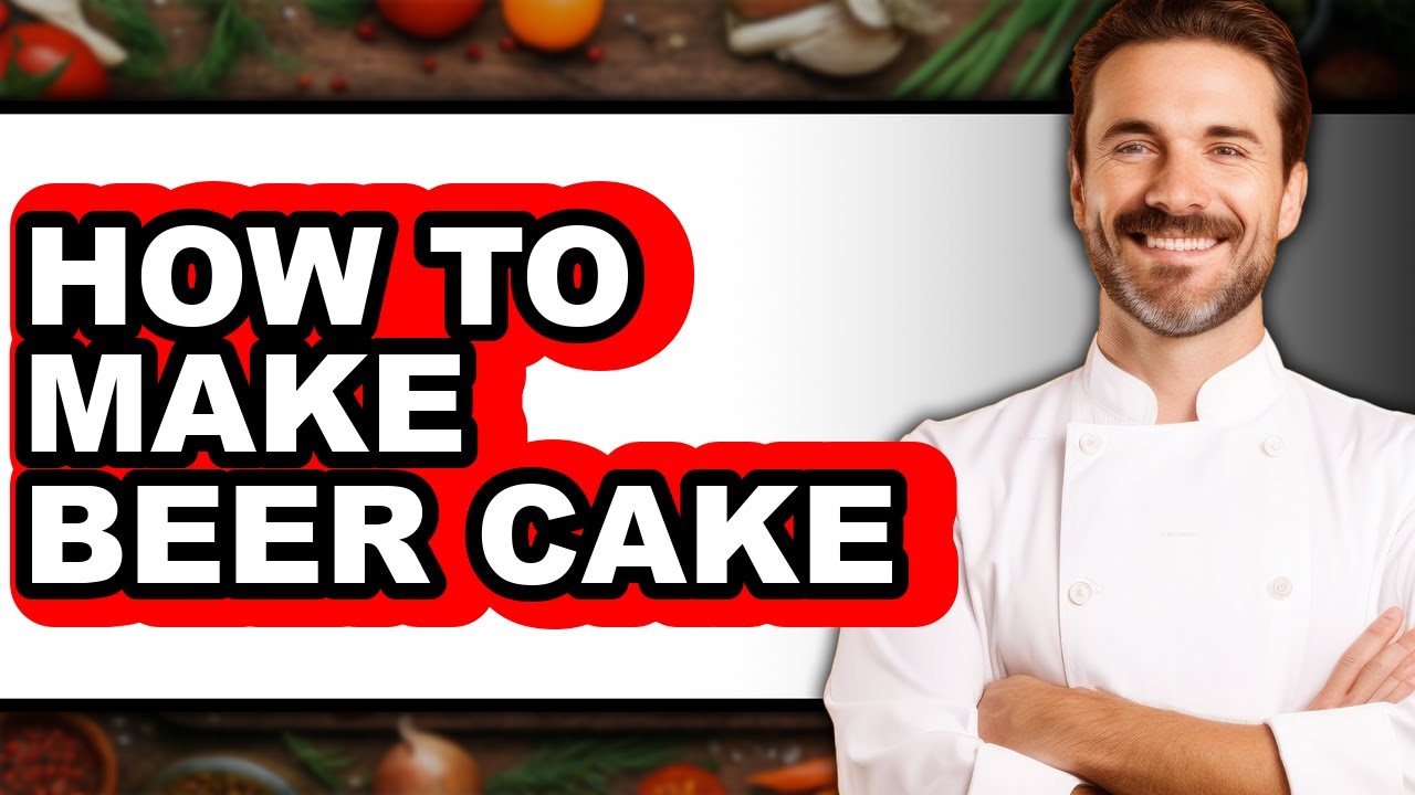 How To Make Beer Cake (Full Guide) - YouTube