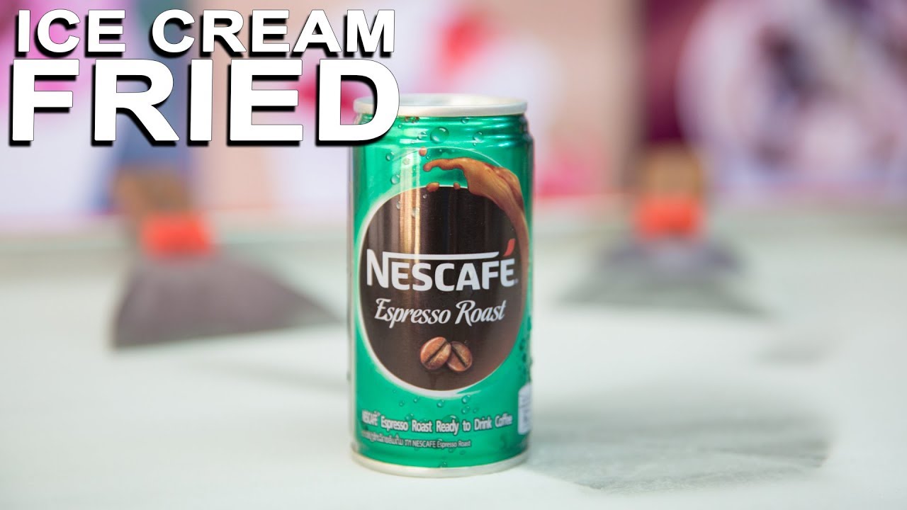 NESCAFE ICE CREAM ROLLS | HOW TO MAKE COFFEE ICE CREAM ROLLS | ASMR ...
