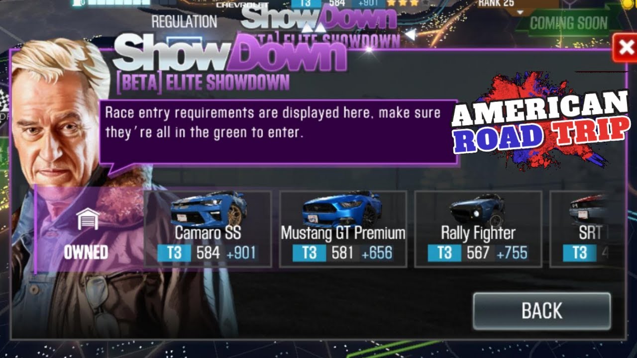 CSR2 | FASTEST CARS for ELITE SHOWDOWN Tier 3 | E. C. Level 0 & 50 Half ...