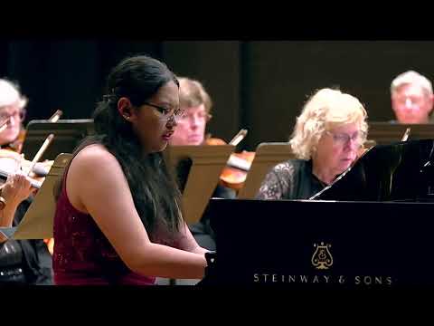 Angela Yan: Rachmaninoff Piano Concerto #2 in C minor, Op 18  All Movements with Immaculata Symphony