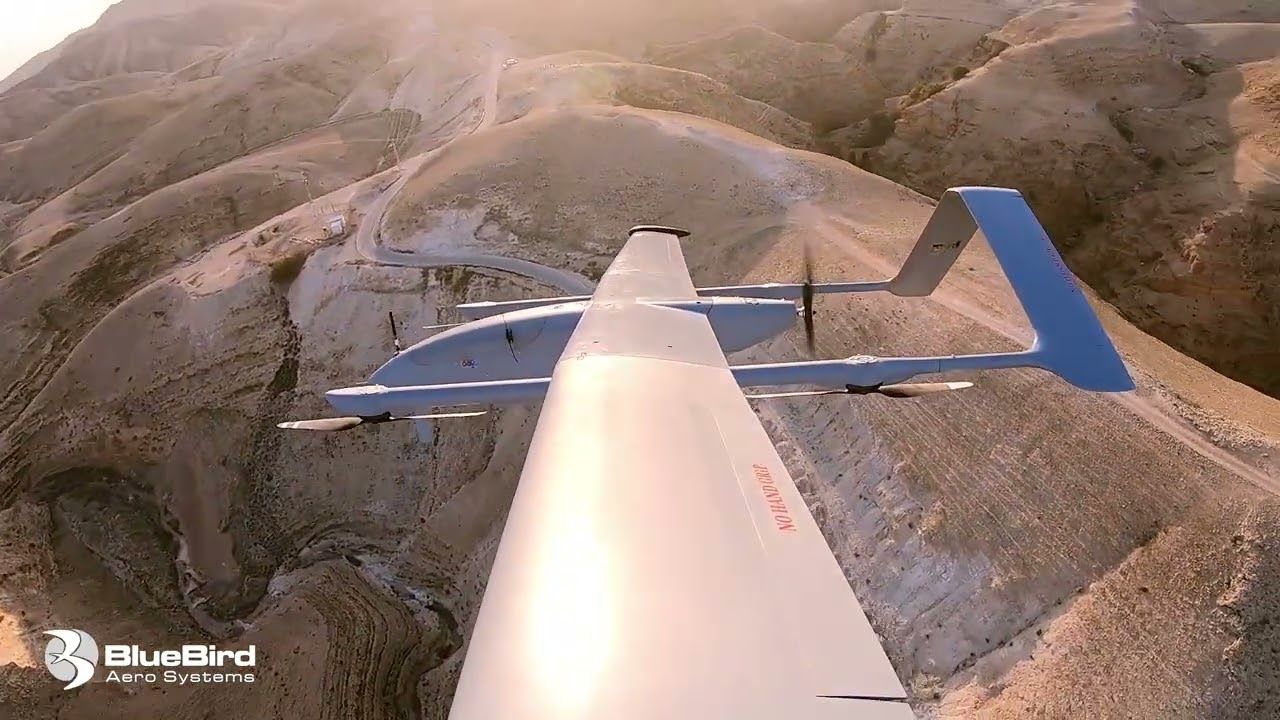 WonderB-VTOL UAS - desert flight - YouTube