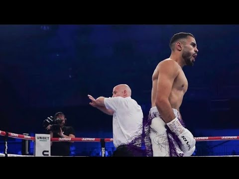 Amaar Akbar 5th pro fight first round Ko #sidhumoosewala #boxing # ...