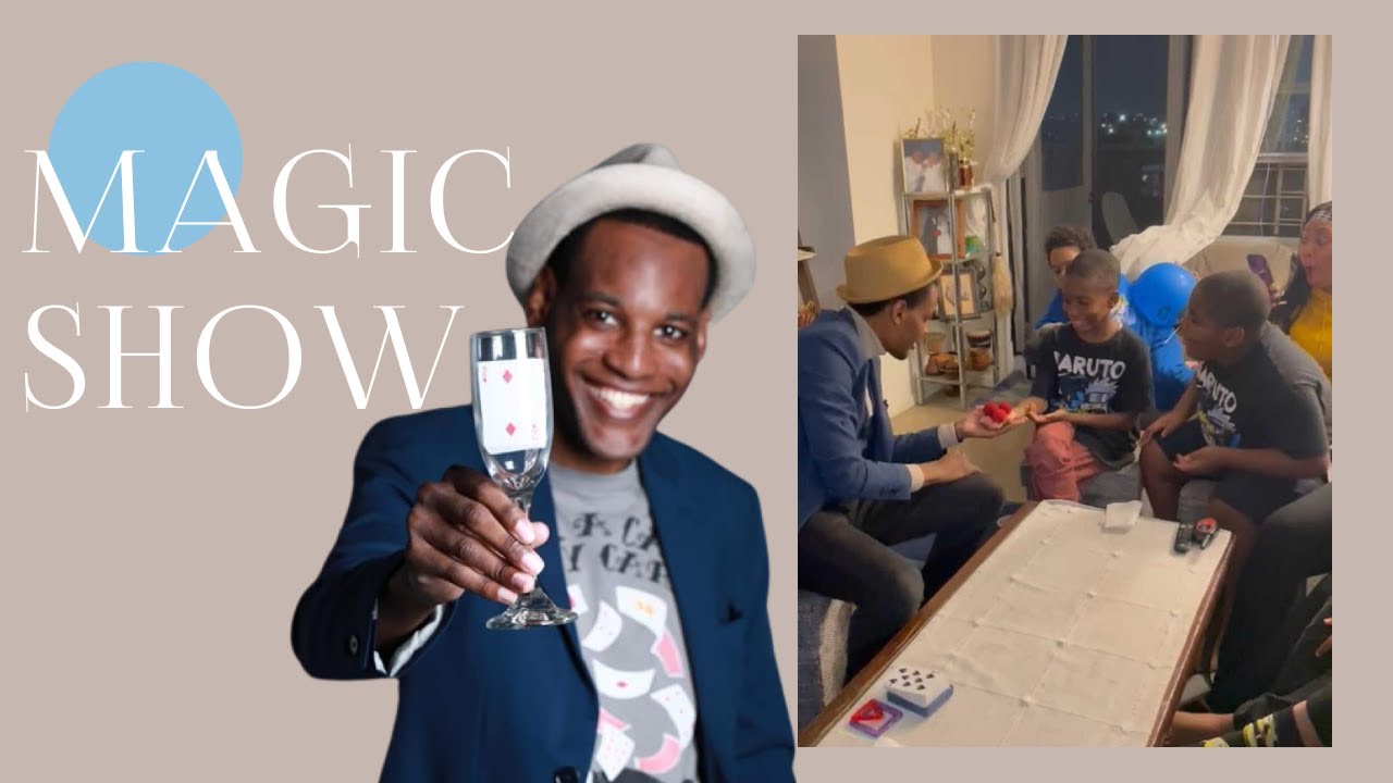 Close Up Magic Show Card Tricks - YouTube