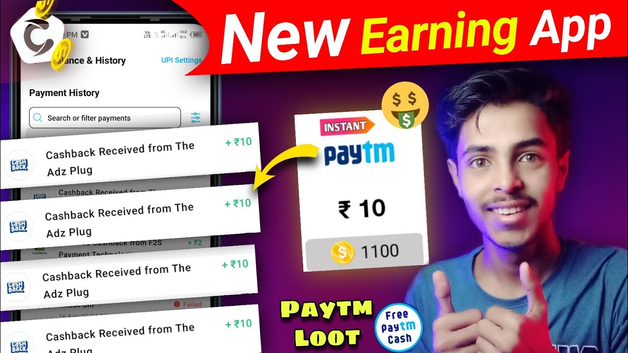 New earning app today | Refer and earn app | Best earning app today ...
