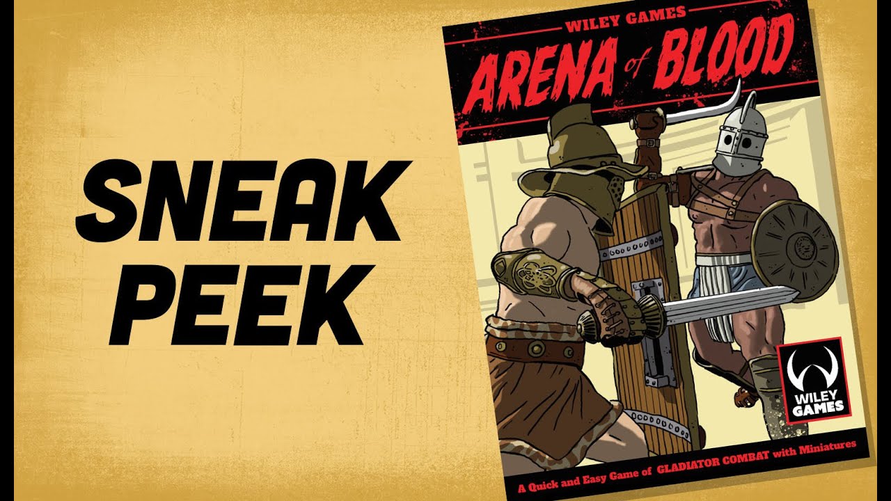 Wiley Games Arena of Blood Sneak Peek - YouTube