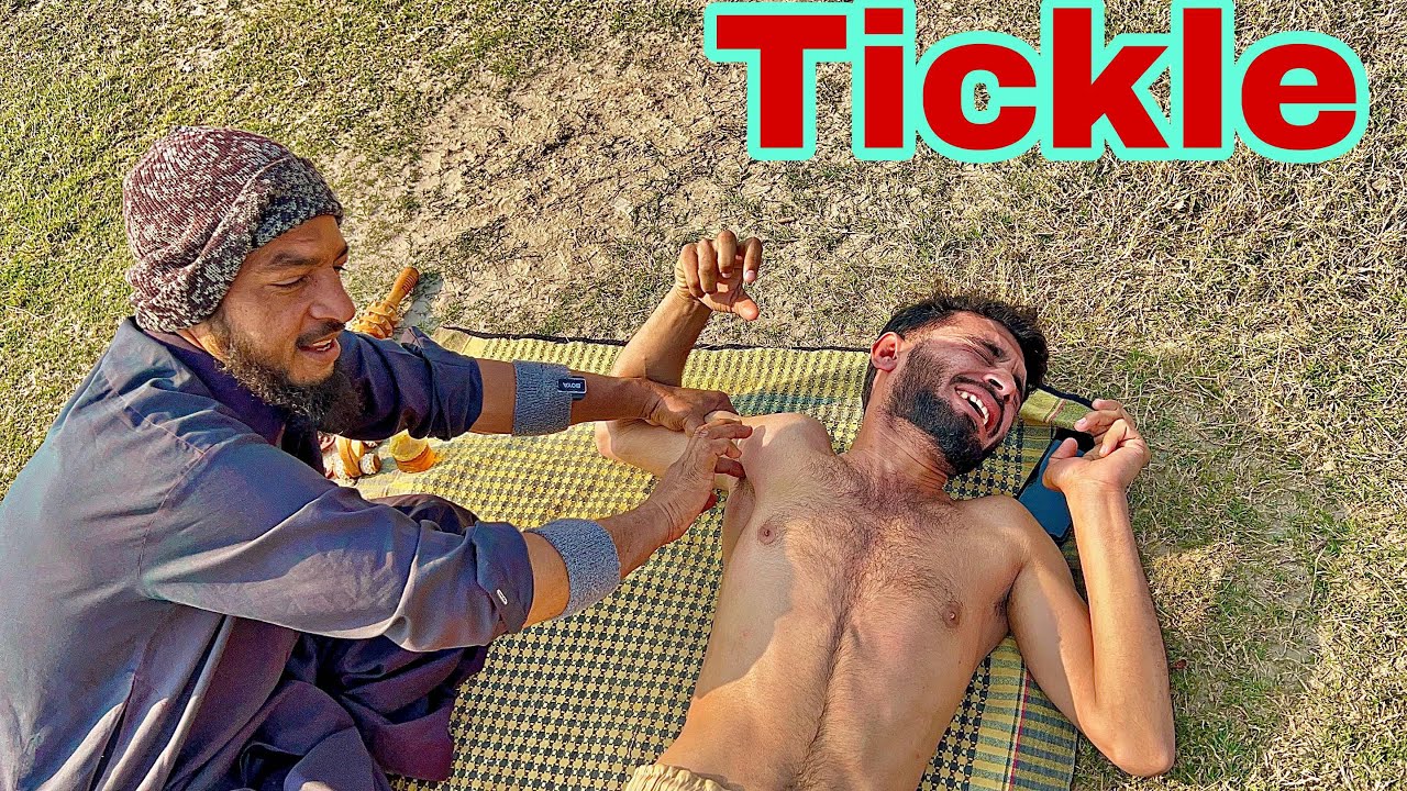 TRYING NOT TO LAUGH: Extreme Armpit Tickle Massage Challenge ...