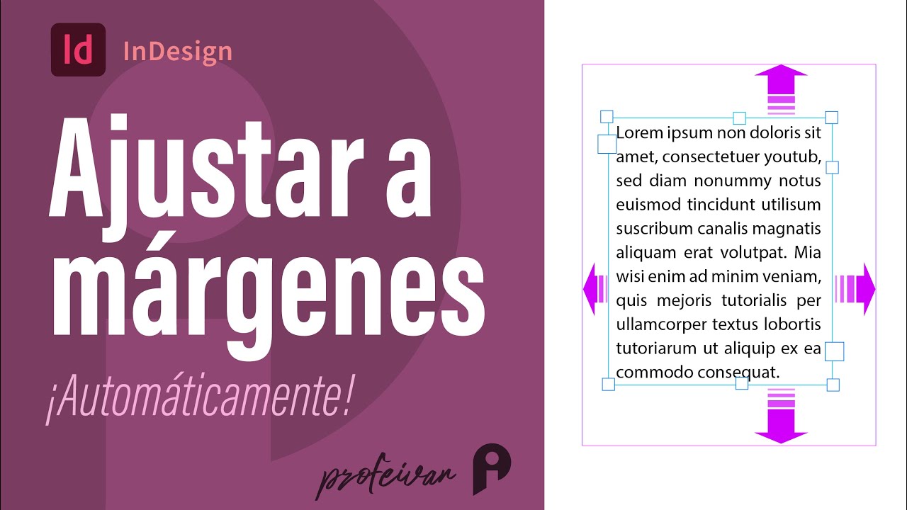 Ajusta tus MÁRGENES en InDesign como un PRO - YouTube