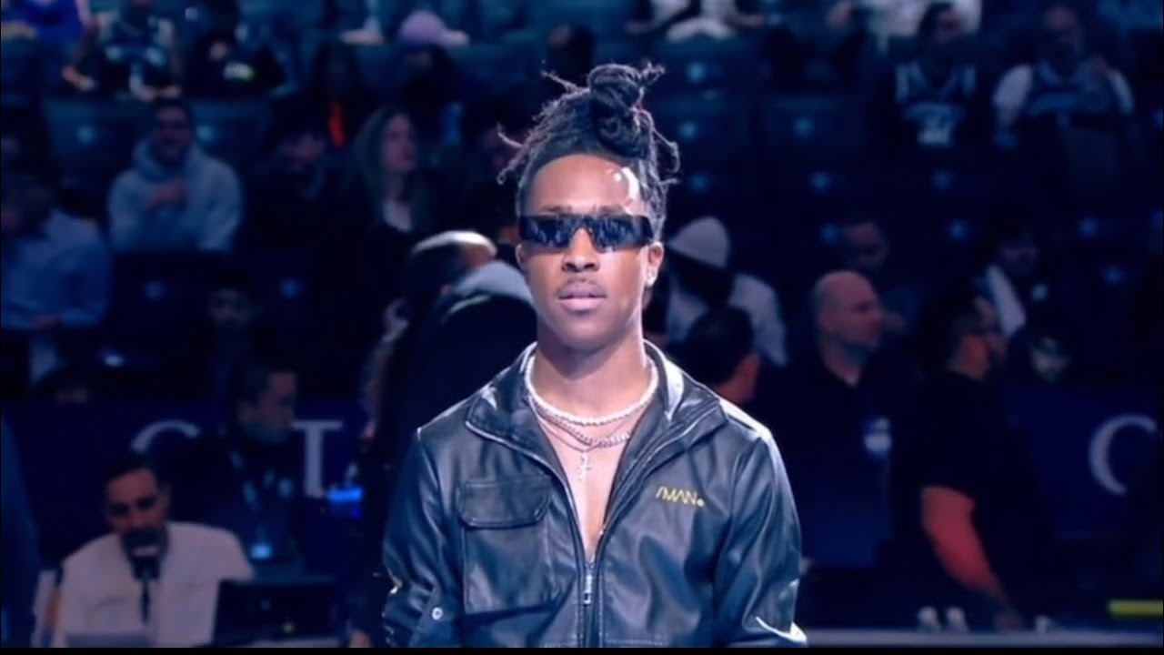 Kimani Jackson-National Anthem Brooklyn Nets Game - YouTube