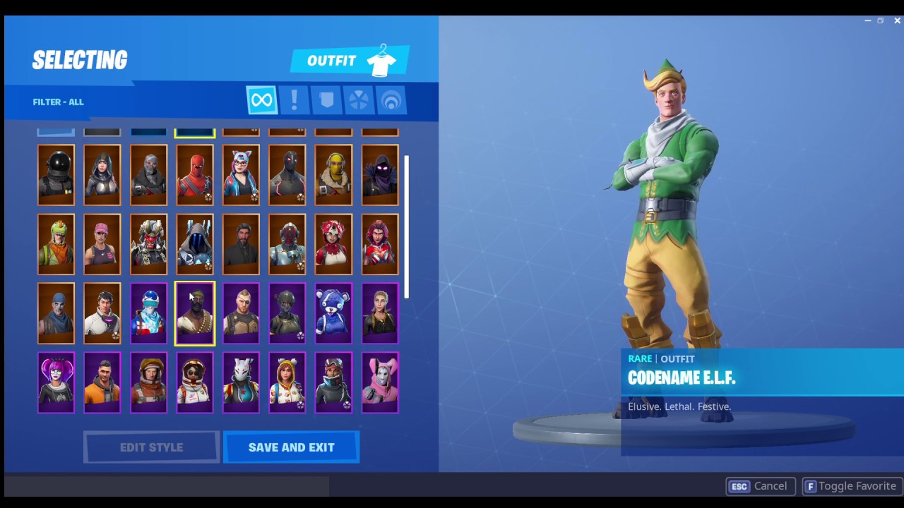 Most Expensive fortnite account for sale @caqqntrades on twitter - YouTube