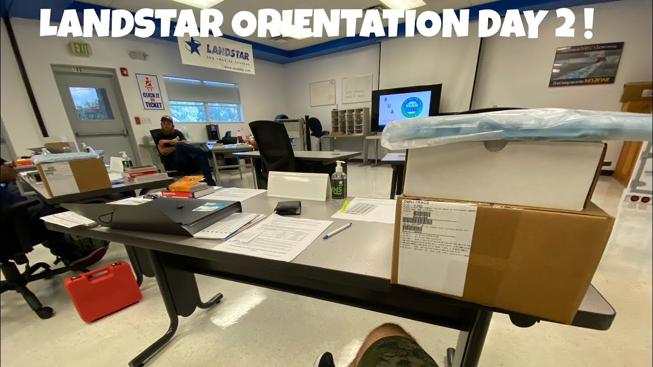 Landstar Orientation Day 2 + Getting Ready For My First Load! - YouTube