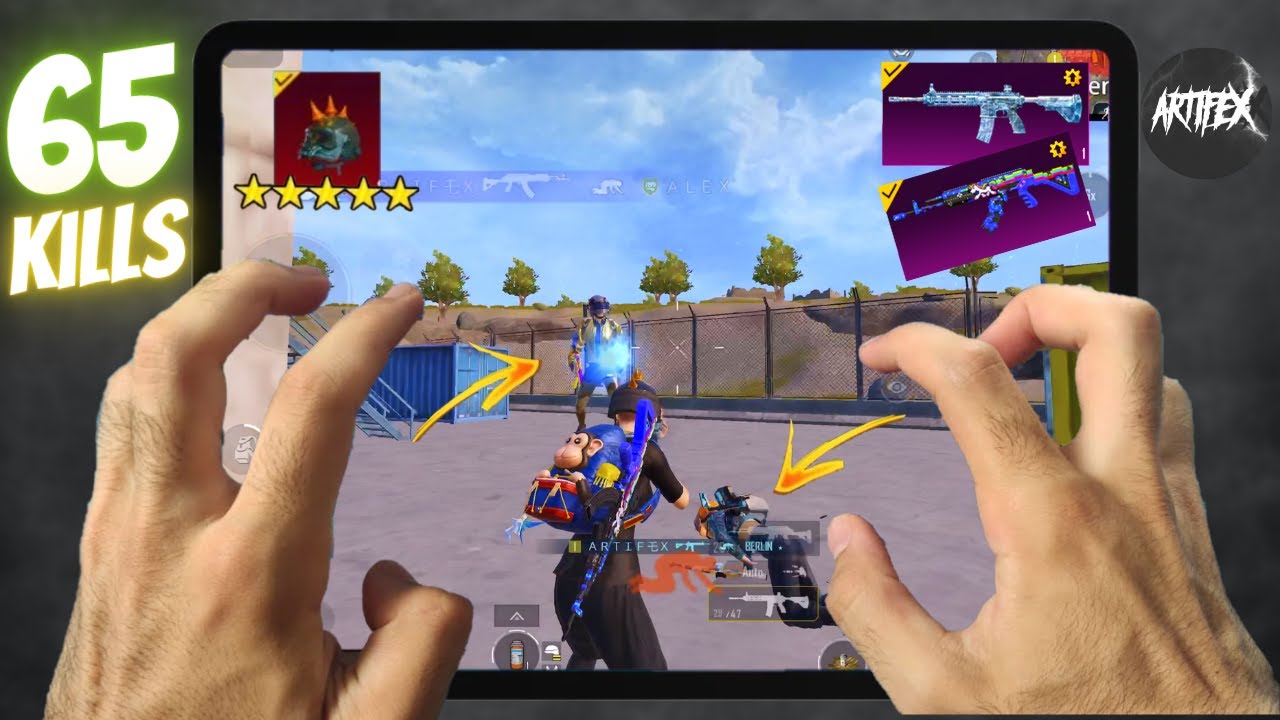 😈LIVIK KING IS BACK | ARTIFEX | Pubg Mobile iPad Generations,7,8,9,Air ...