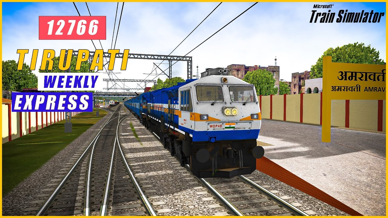 Msts Tirupati Express Journey in open railway - YouTube