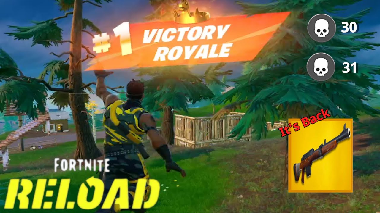 30 Bombs Are Easy In Fortnite Reload - YouTube