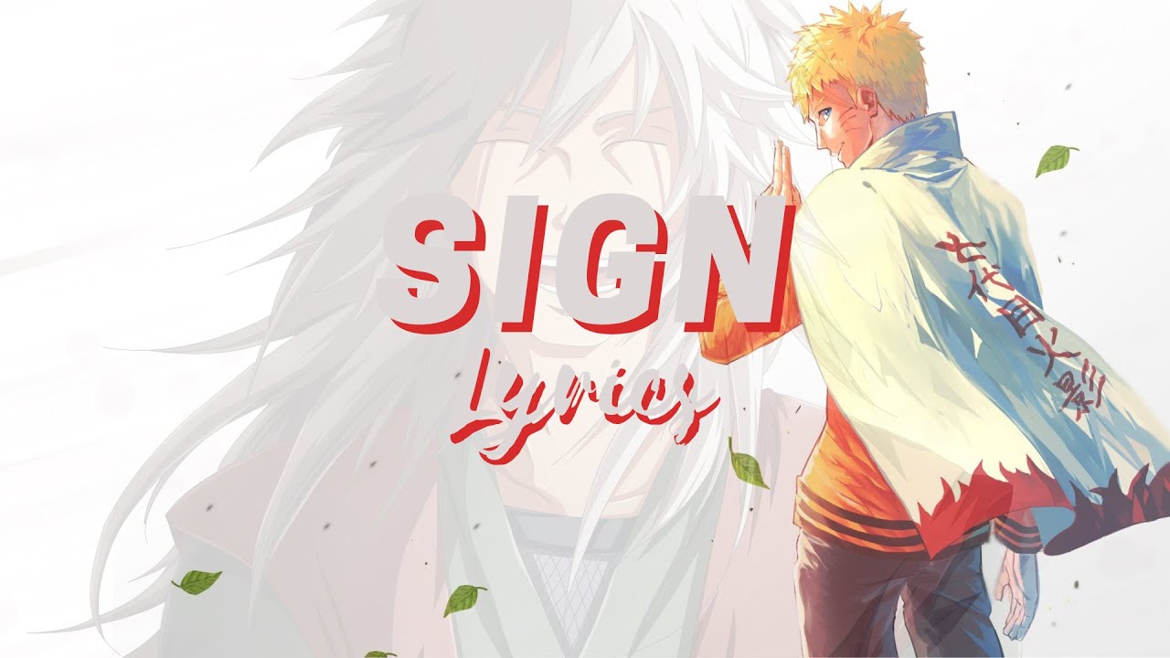 Naruto Shippuden - Sign (Lyrics Jap + Eng) - YouTube