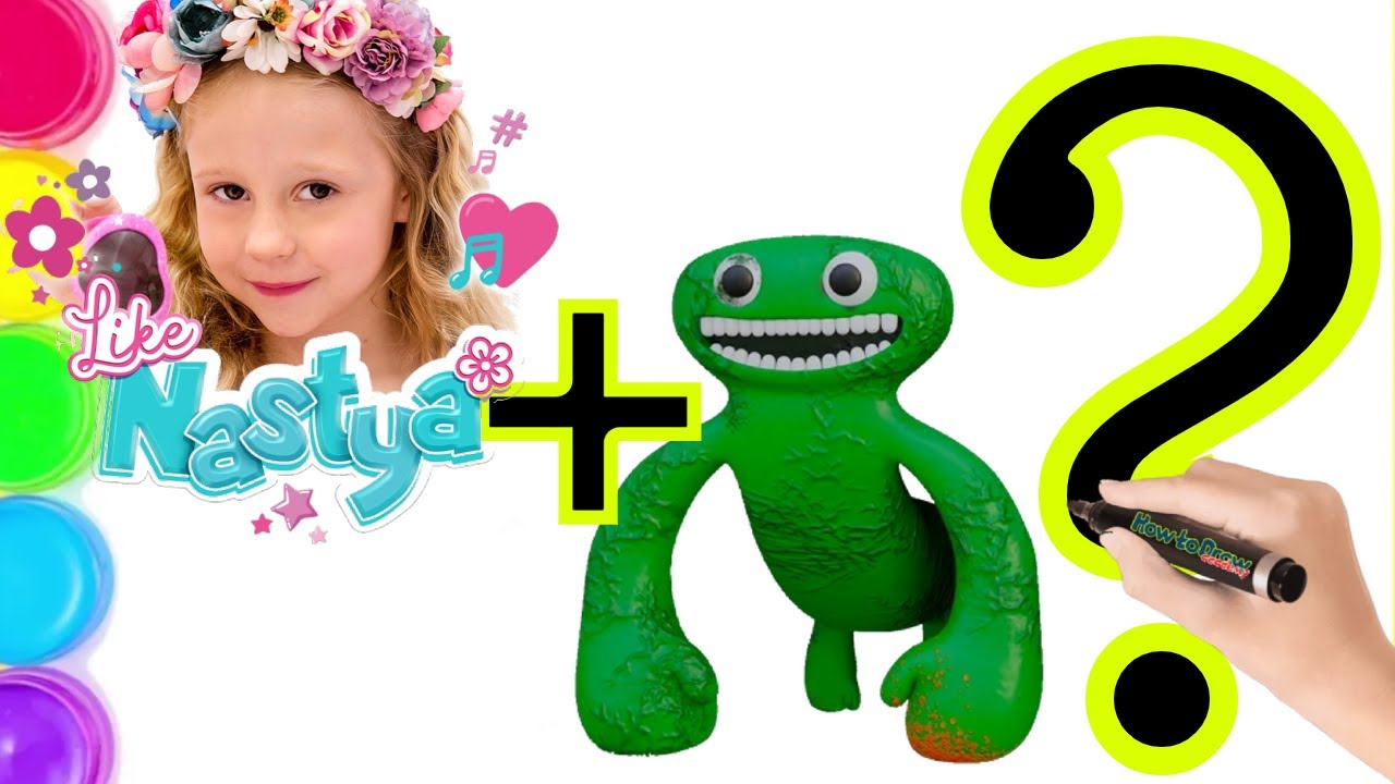 How to Draw Nastya Like + Jumbo Josh from The Garten Of Banban ...