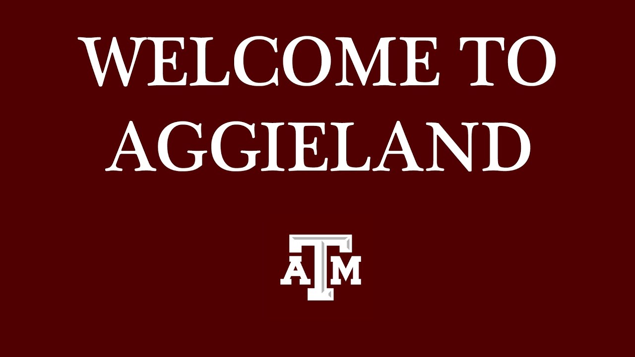 Welcome to Aggieland - Aggie War Hymn - YouTube