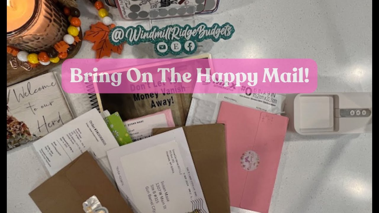 This is a DON'T MISS Happy Mail ! - YouTube