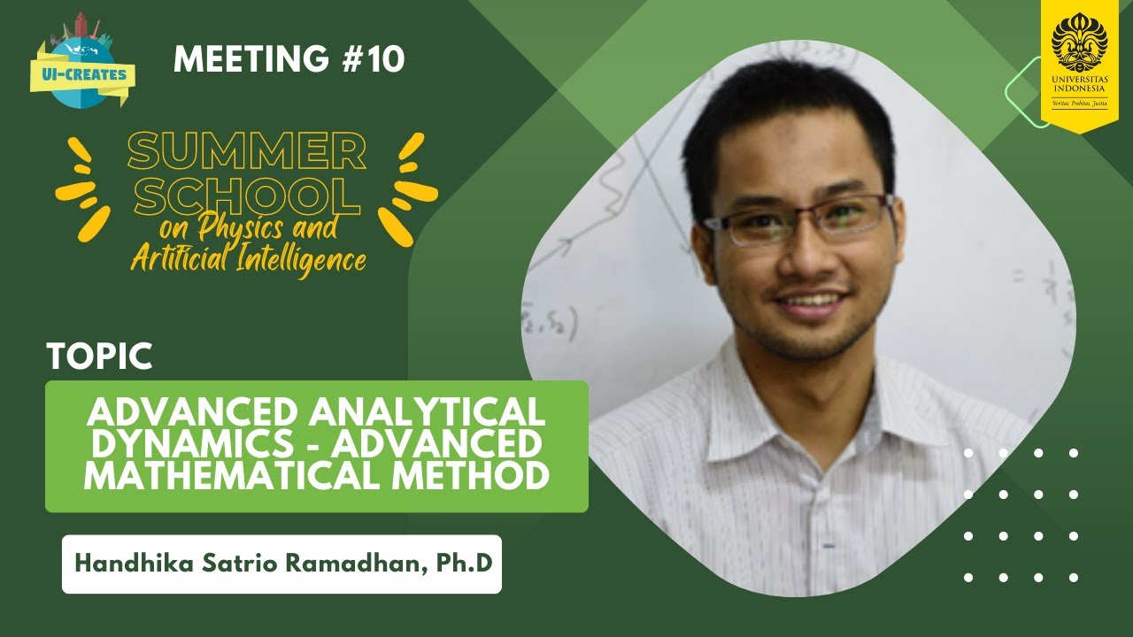 Meeting 10: Advanced analytical dynamics - Advanced mathematical Method ...