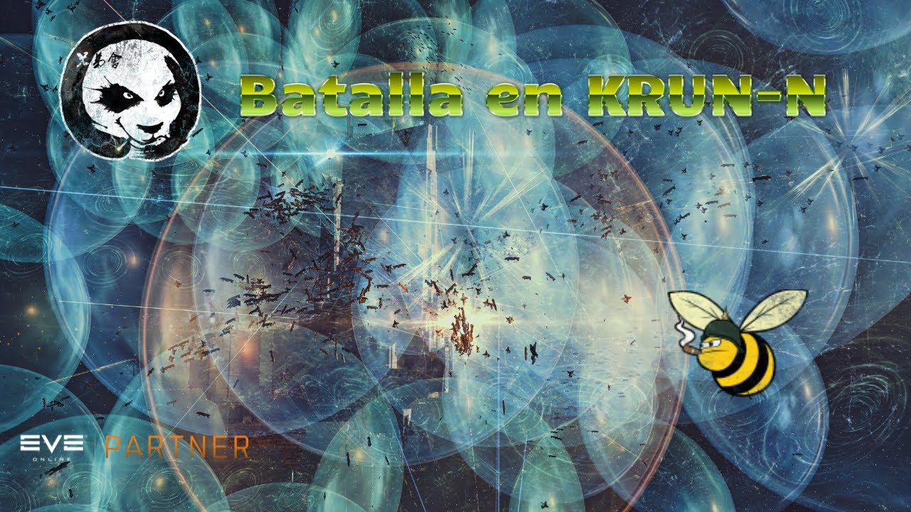 Batalla en KRUN-N Fraternity VS Goons - EVE Online en español - YouTube
