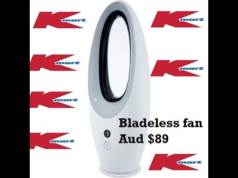 Kmart Bladeless Fan || Unboxing || Demo || 89$ AUD - YouTube