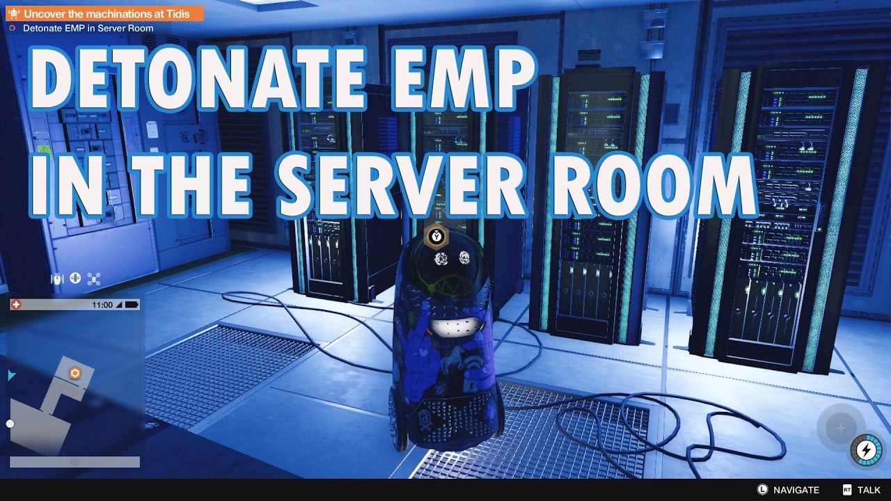 WATCH DOGS 2 | DETONATE EMP IN THE SERVER ROOM WALKTHROUGH - YouTube