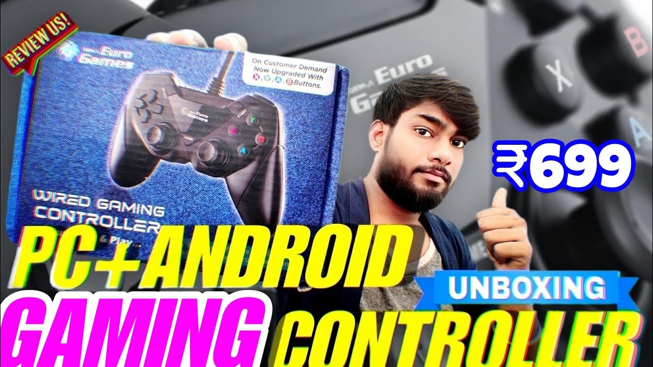RPM Euro Games⚡Wired Controller🎮 For PC & Android: Review & Unboxing ...