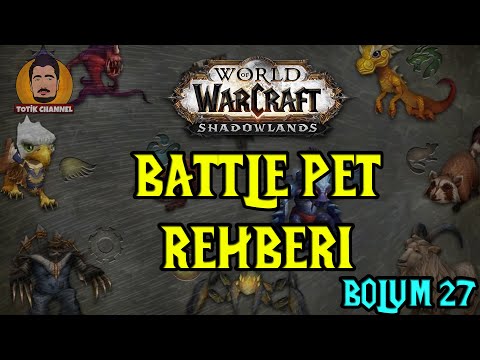 Companion ve Pet Battle Rehberi (WoW Shadowlands Bölüm 27)