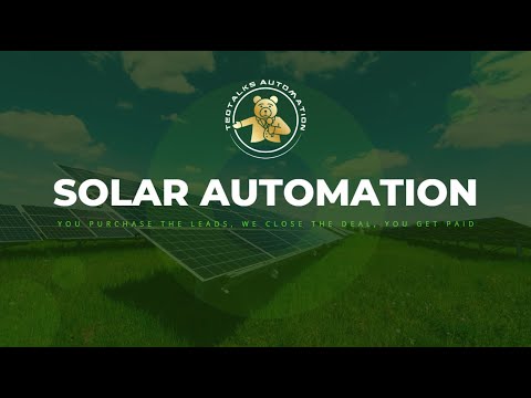 Solar Automation, Done For You Passive Solar Business, Transparent ...